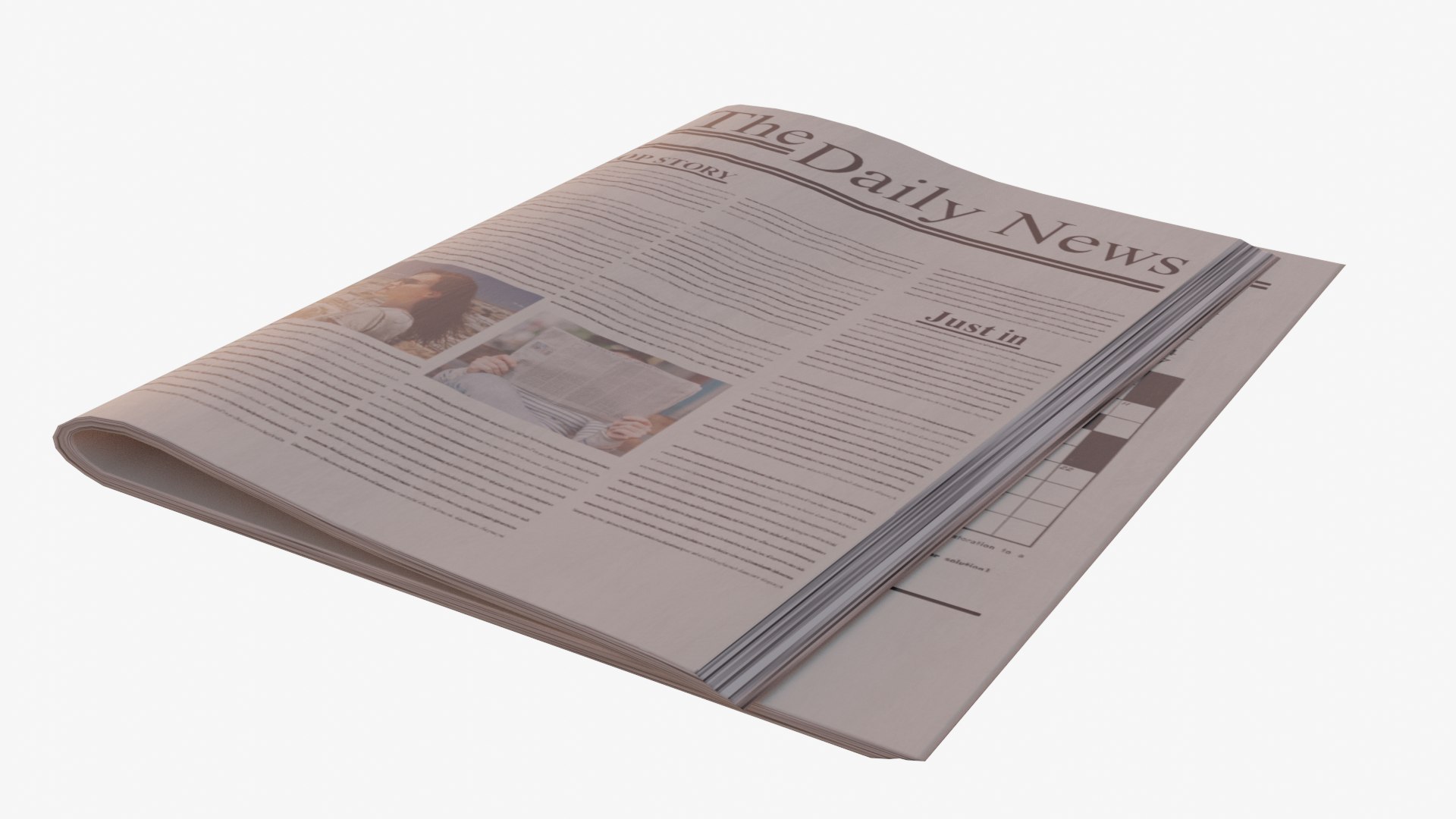 3D Newspaper Pbr Ready Model - TurboSquid 1559250