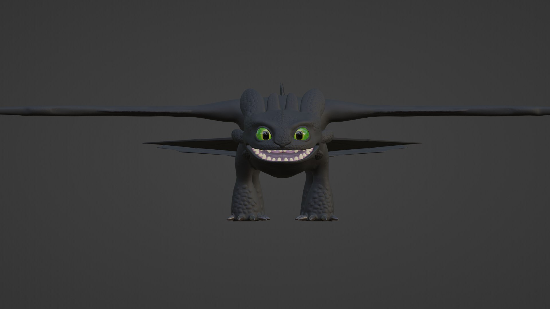 Free 3D Model Night Fury - TurboSquid 1940081