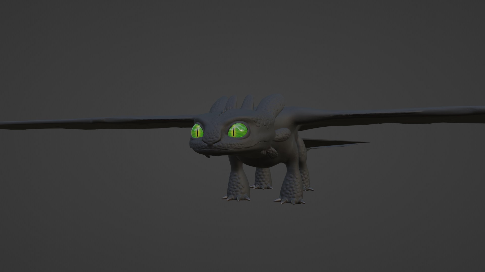 Free 3D Model Night Fury - TurboSquid 1940081