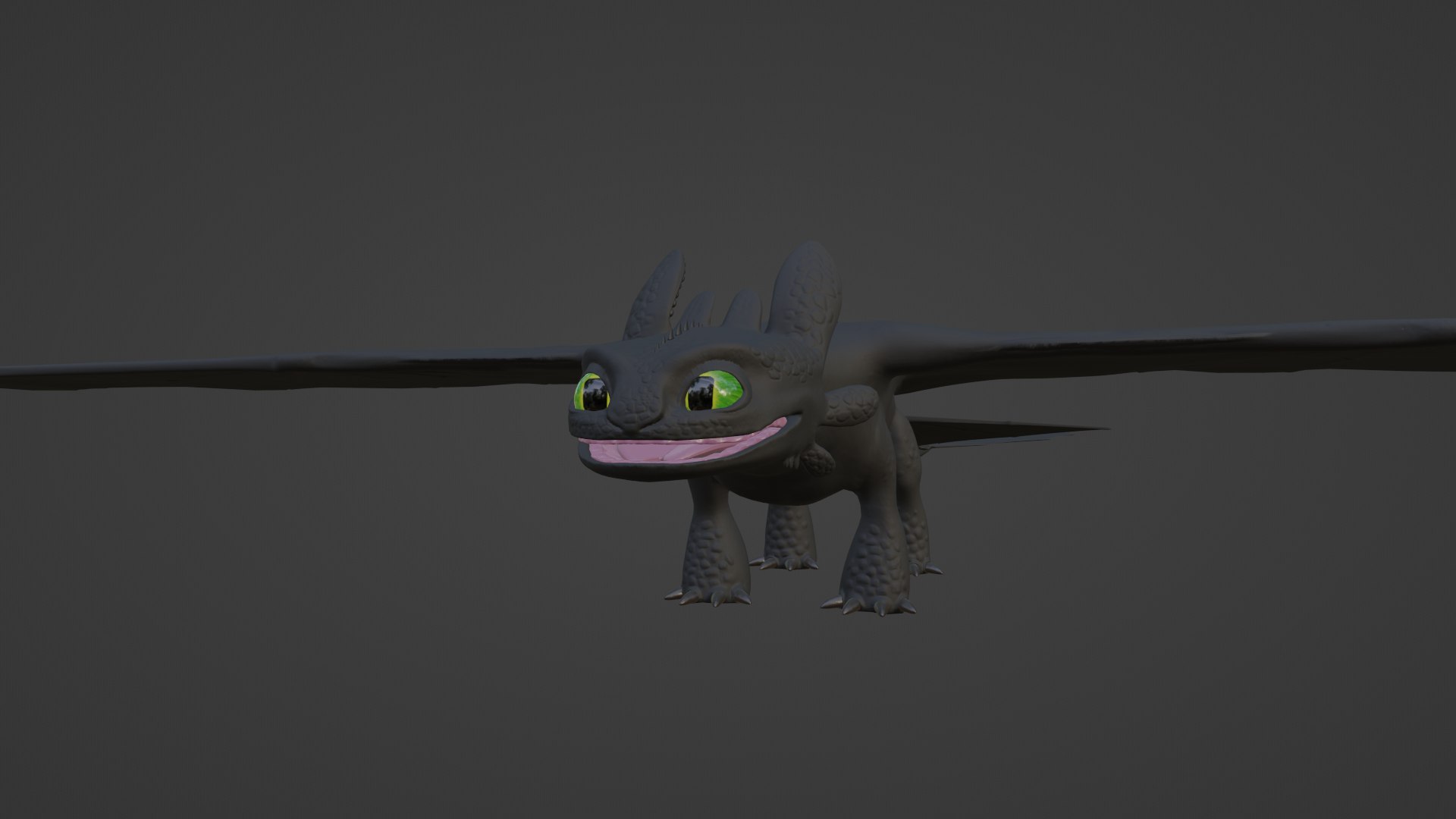 Free 3D Model Night Fury - TurboSquid 1940081