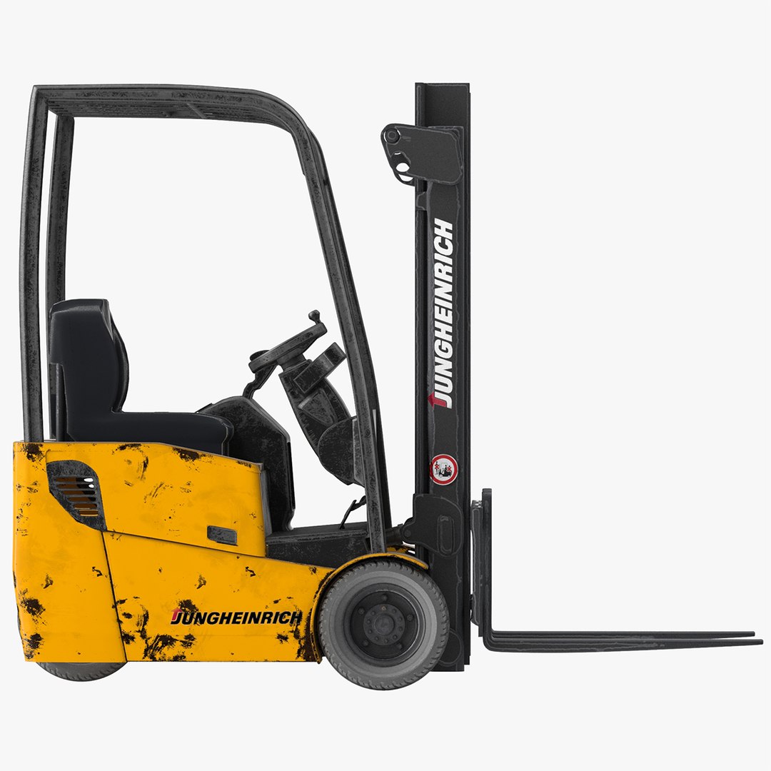 Forklift Jungheinrich 3d Model