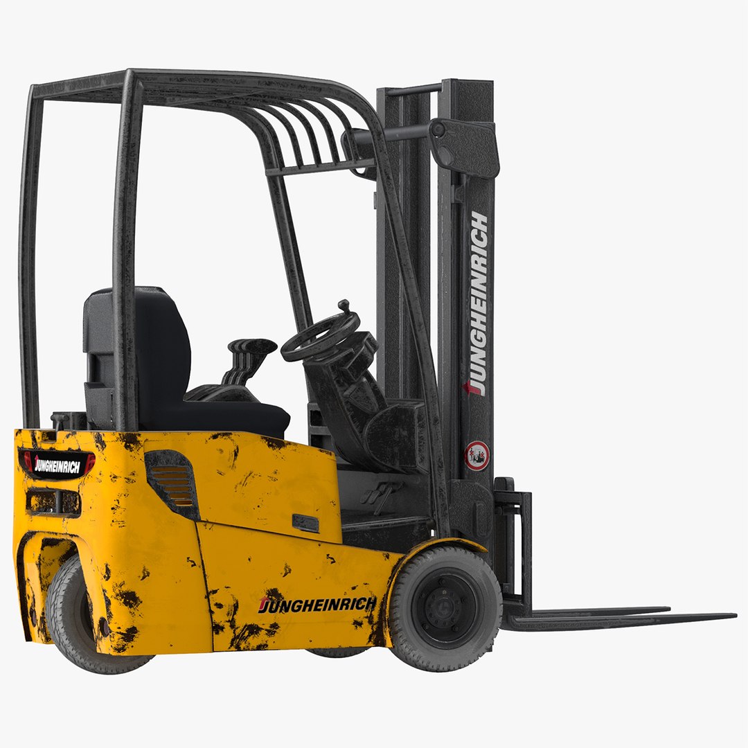 Forklift Jungheinrich 3d Model