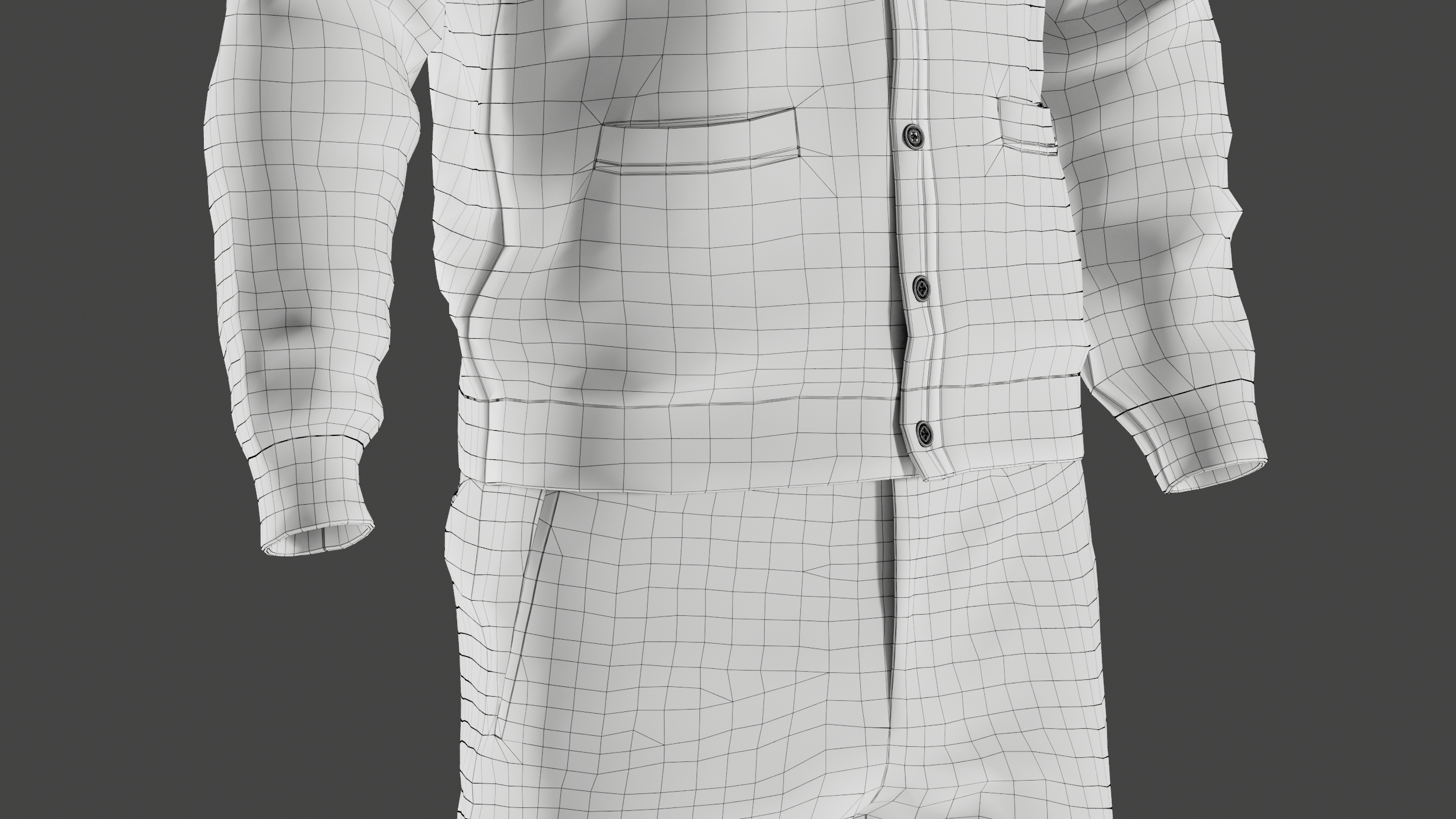 3D model pants trousers clothing - TurboSquid 1666008