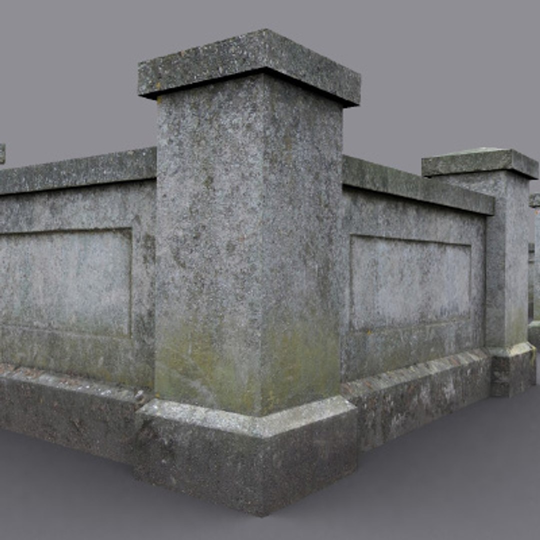Old Fashioned Wall 3d Max