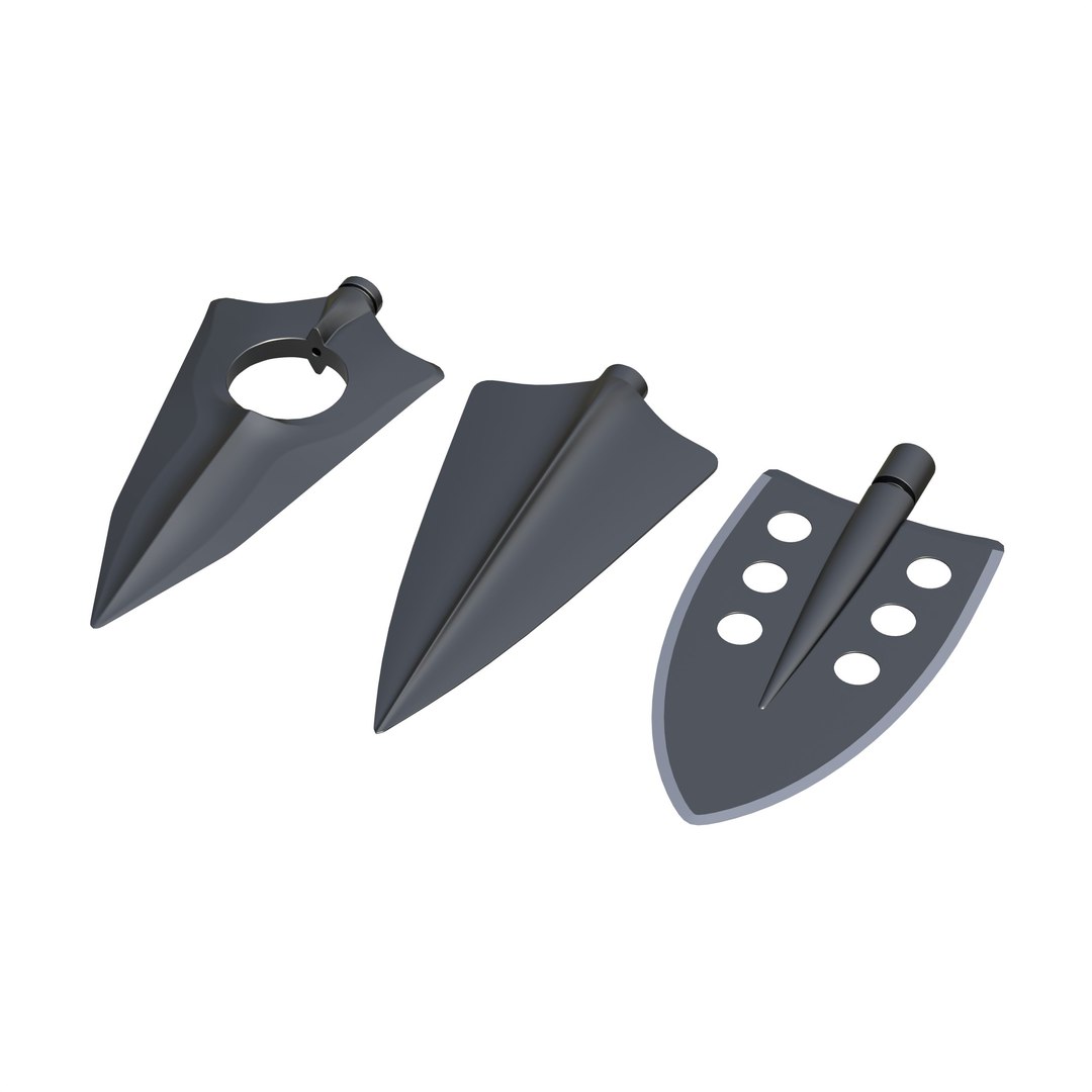 Arrowheads 3D Model - TurboSquid 2175454