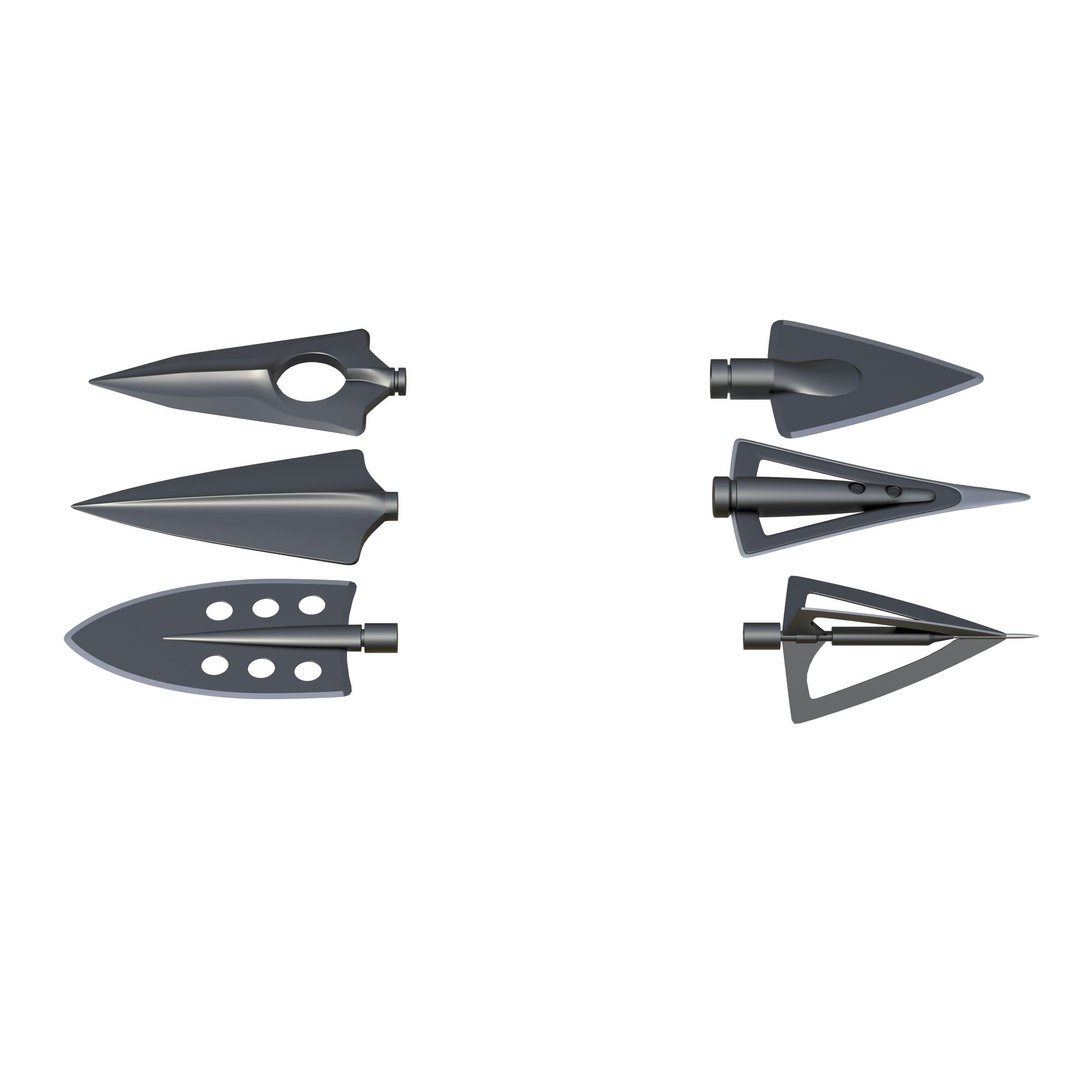 Arrowheads 3D Model - TurboSquid 2175454