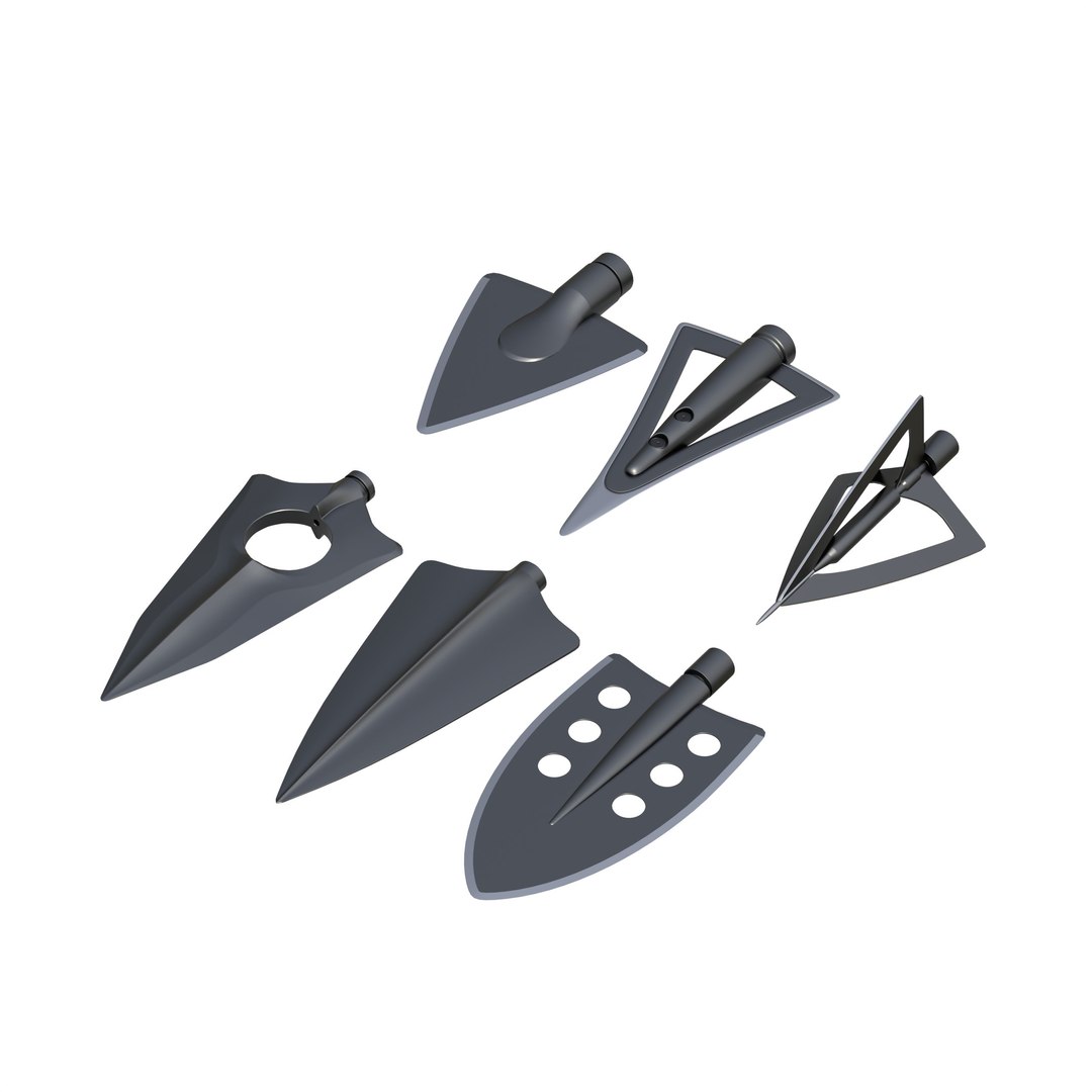 Arrowheads 3D Model - TurboSquid 2175454
