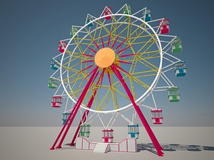 Download 3D Ferris Wheel SketchUp Models - TurboSquid