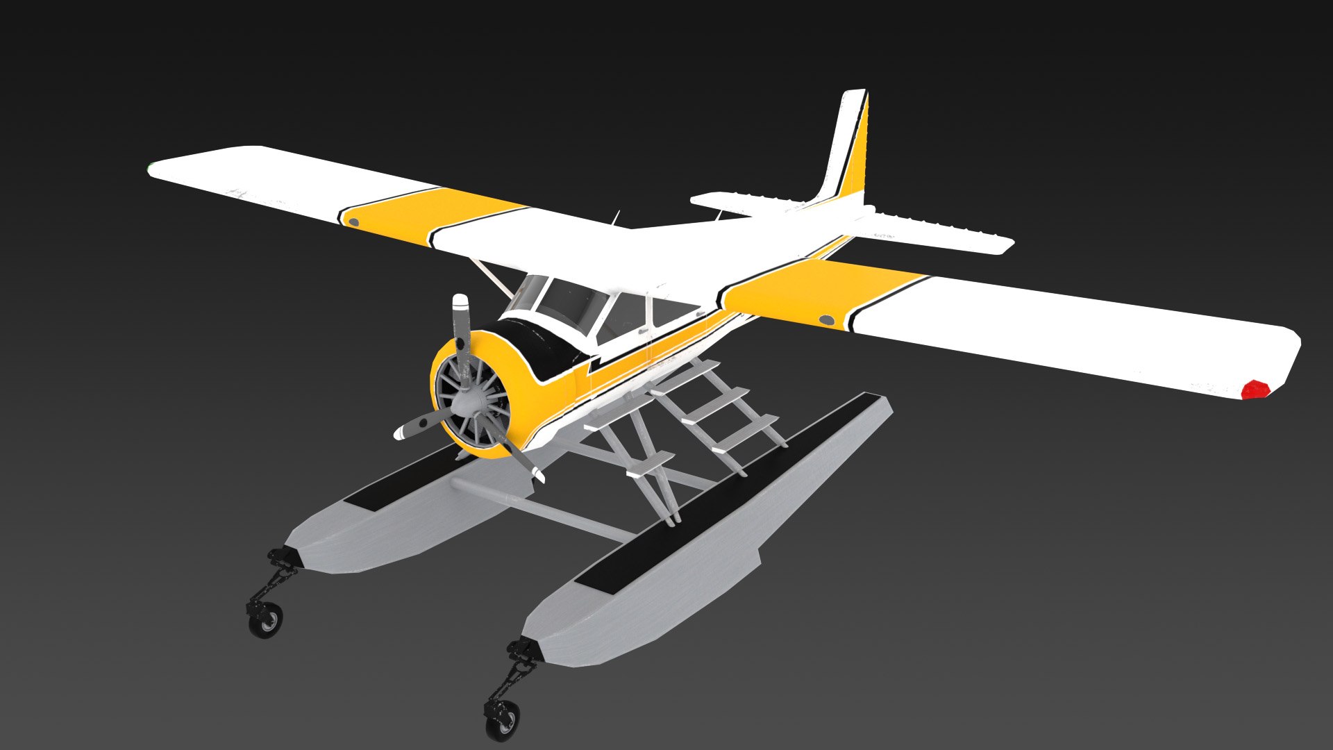 Havilland Canada Dhc-2 3D Model - TurboSquid 1166926
