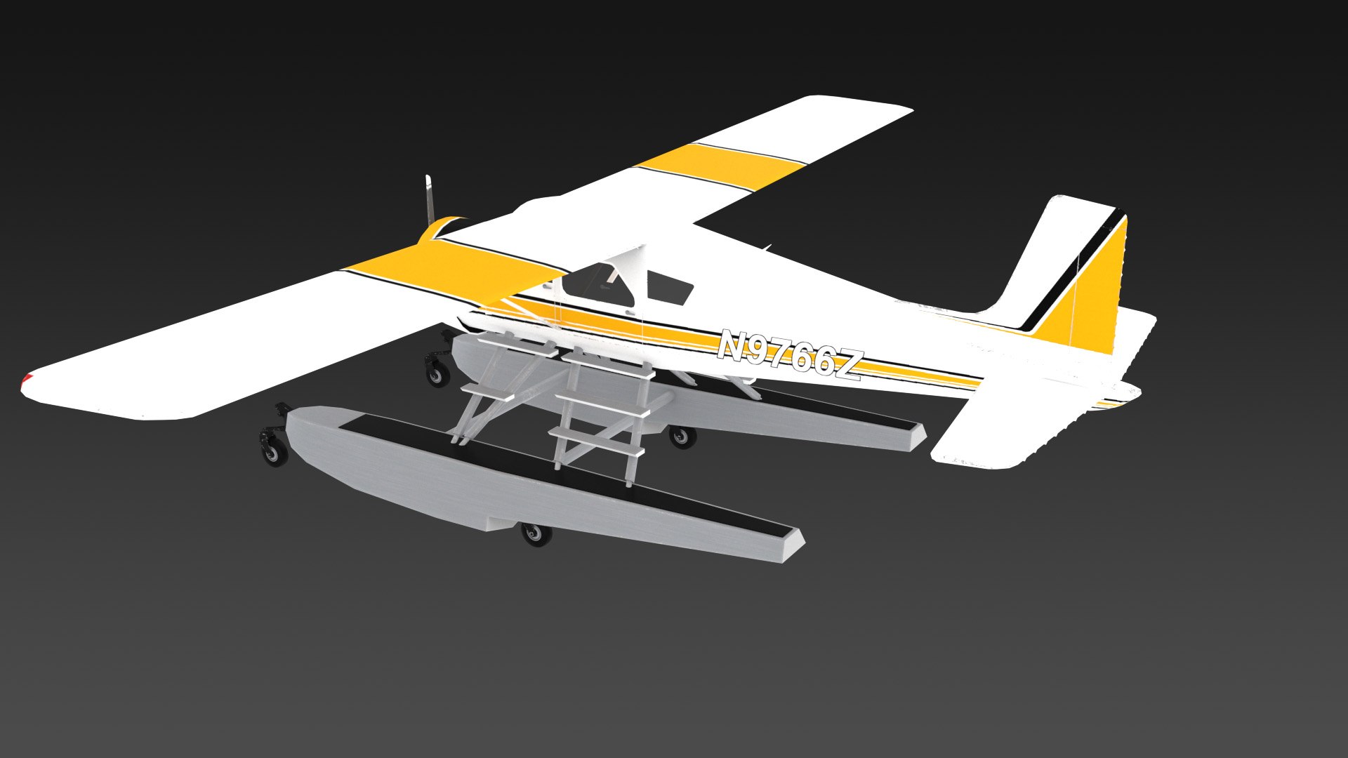 Havilland Canada Dhc-2 3D Model - TurboSquid 1166926
