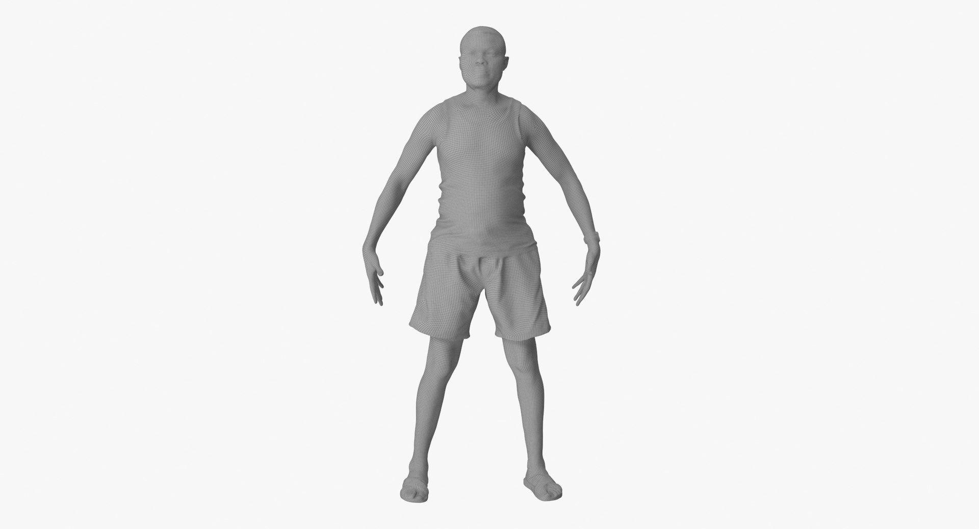 3D Hank Casual Summer A Pose model - TurboSquid 2106062