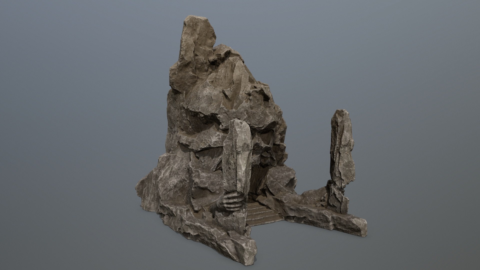 3D skull gate model - TurboSquid 2150418