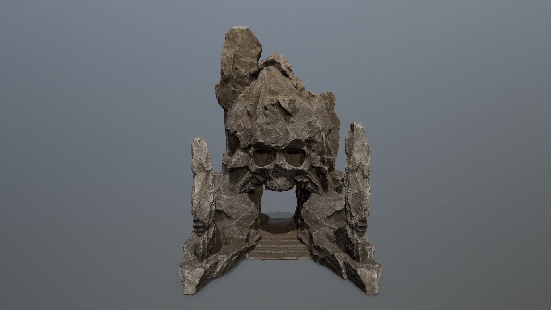 3D skull gate model - TurboSquid 2150418