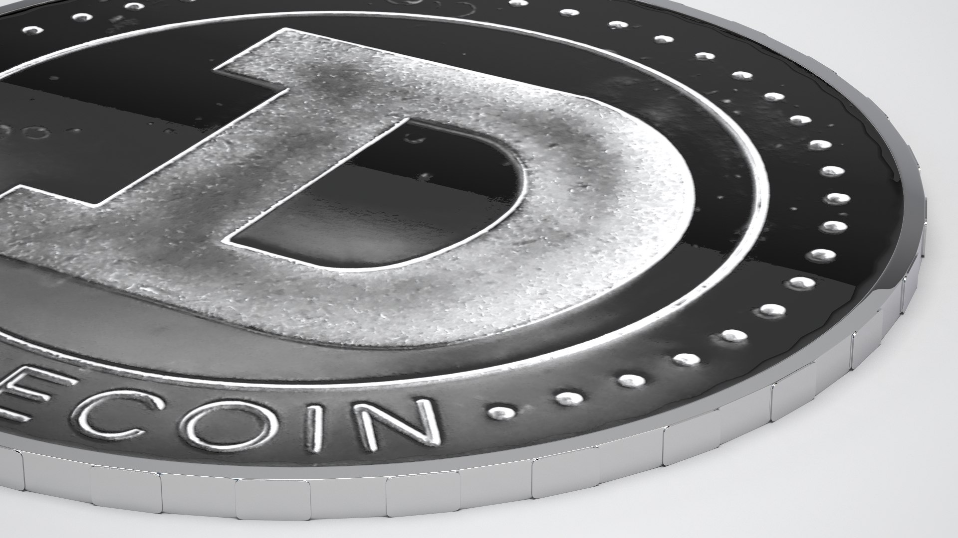 3D Model Silver Doge Coin - TurboSquid 2385008