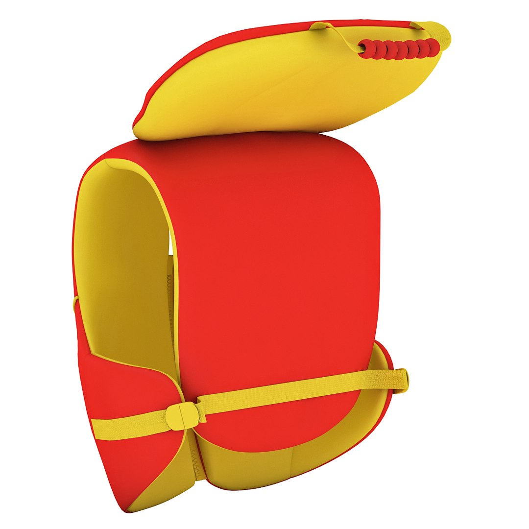 3d Obj Infant Personal Floatation Device