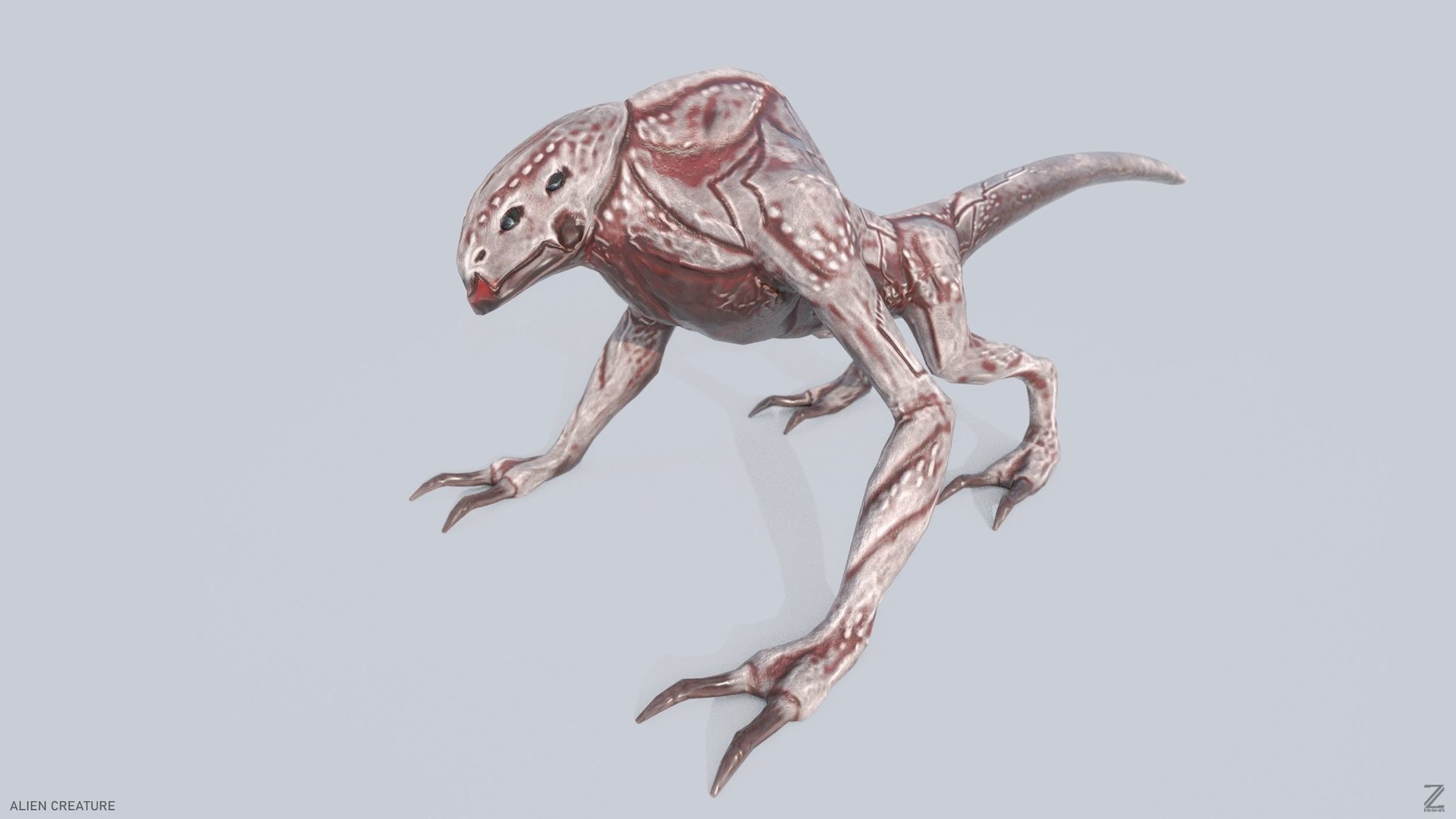 Alien Creature 3D Model - TurboSquid 2297553