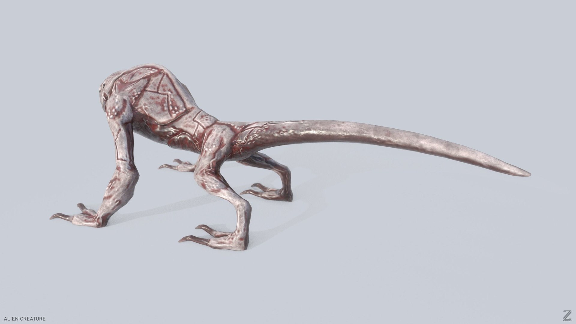 Alien Creature 3D Model - TurboSquid 2297553