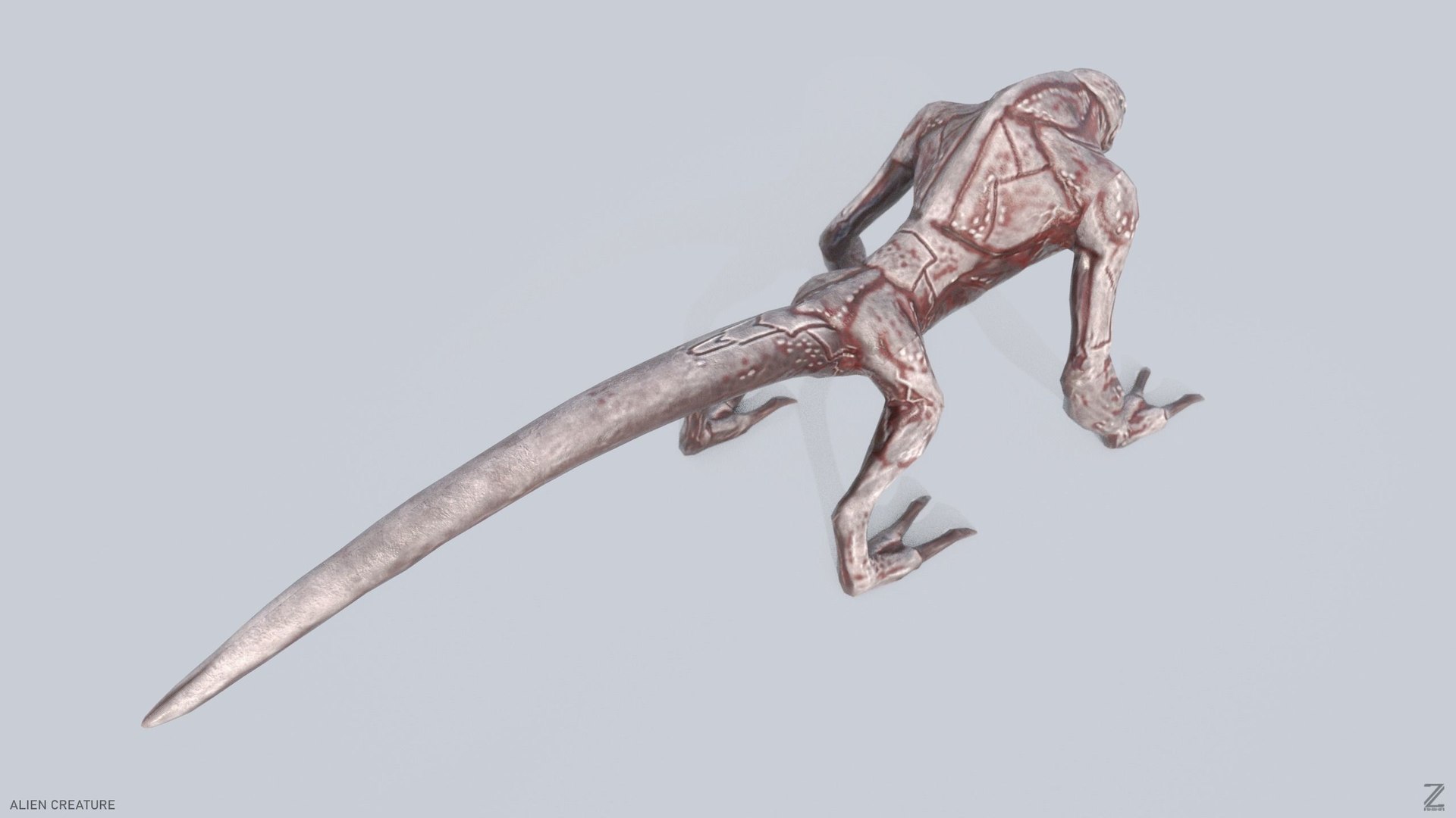 Alien Creature 3D Model - TurboSquid 2297553