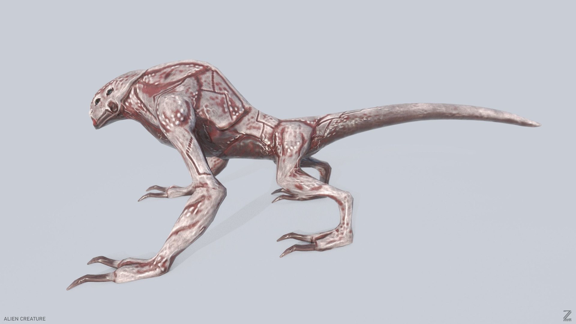 Alien Creature 3D Model - TurboSquid 2297553