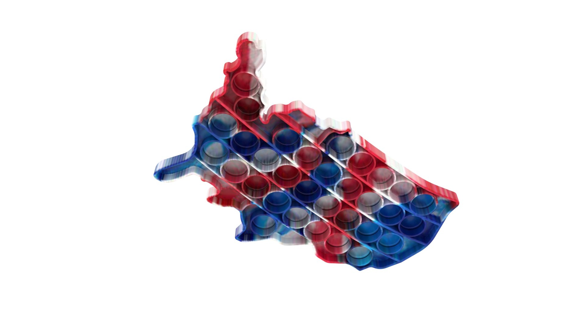 3D United States Map Pop It Fidget Toy - TurboSquid 1784997