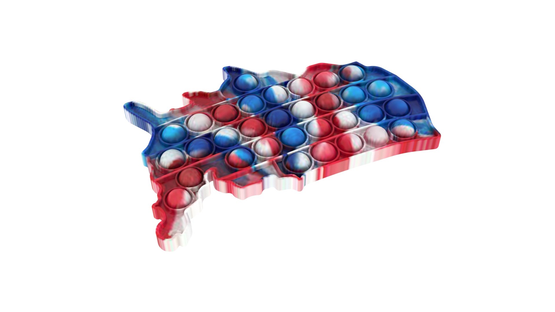 3D United States Map Pop It Fidget Toy - TurboSquid 1784997