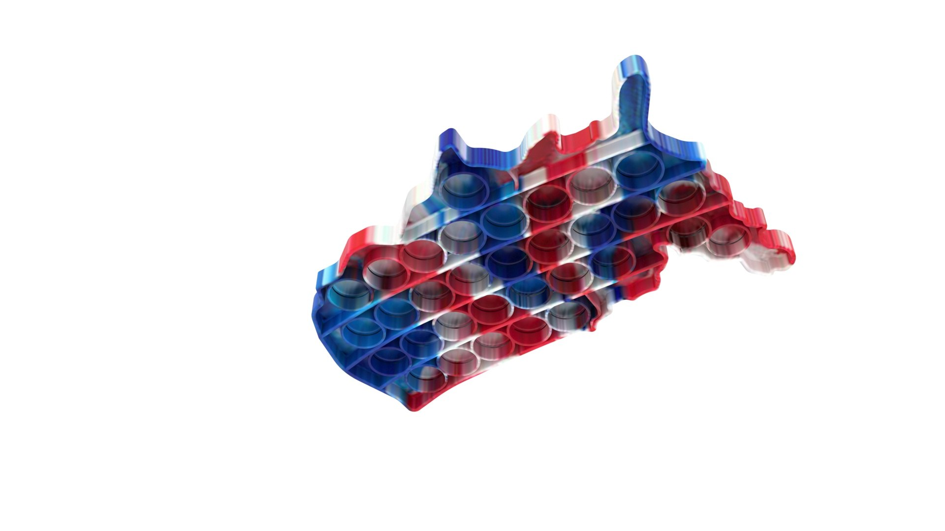 3D United States Map Pop It Fidget Toy - TurboSquid 1784997