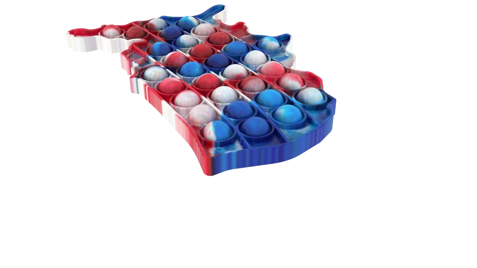 3D United States Map Pop It Fidget Toy - TurboSquid 1784997