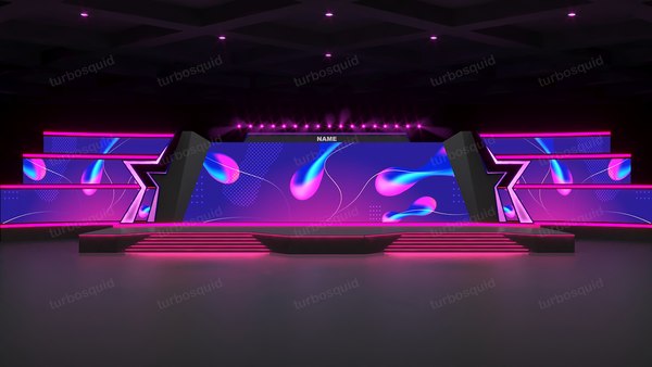 3D Virtual Stage - TurboSquid 1959933