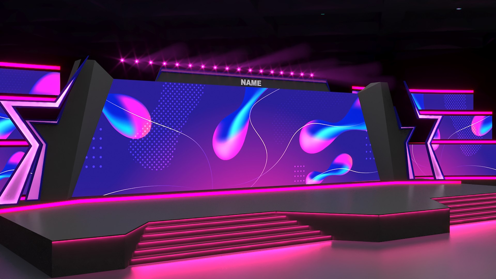 3D Virtual Stage - TurboSquid 1959933