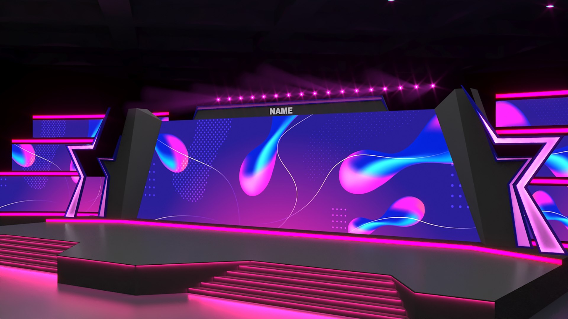 3D Virtual Stage - TurboSquid 1959933