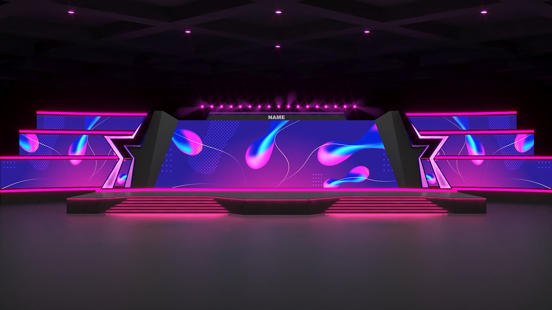 3D Virtual Stage - TurboSquid 1959933