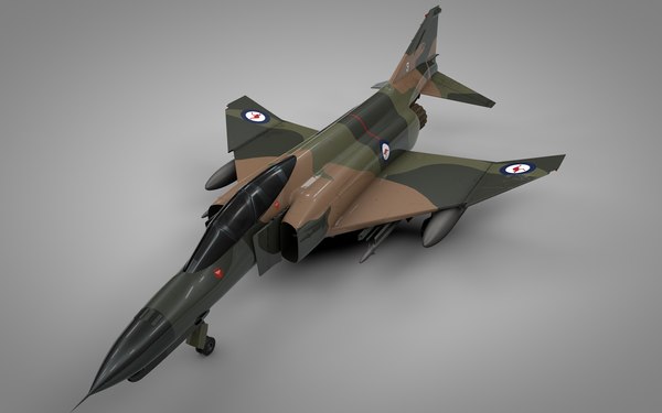 Mcdonnell douglas f-4 3D model - TurboSquid 1672148