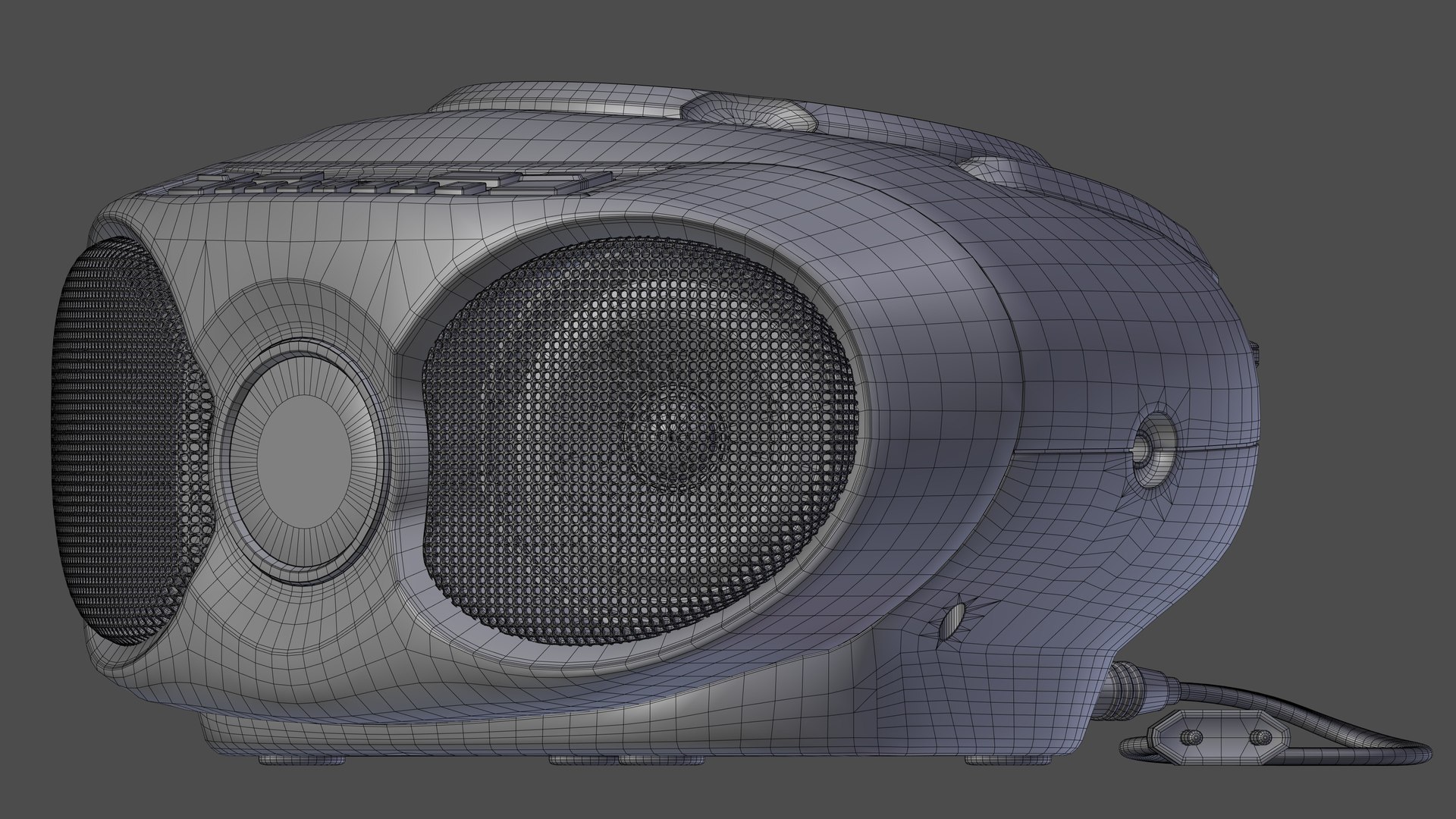 Boombox Boom Box 3D Model - TurboSquid 1152774