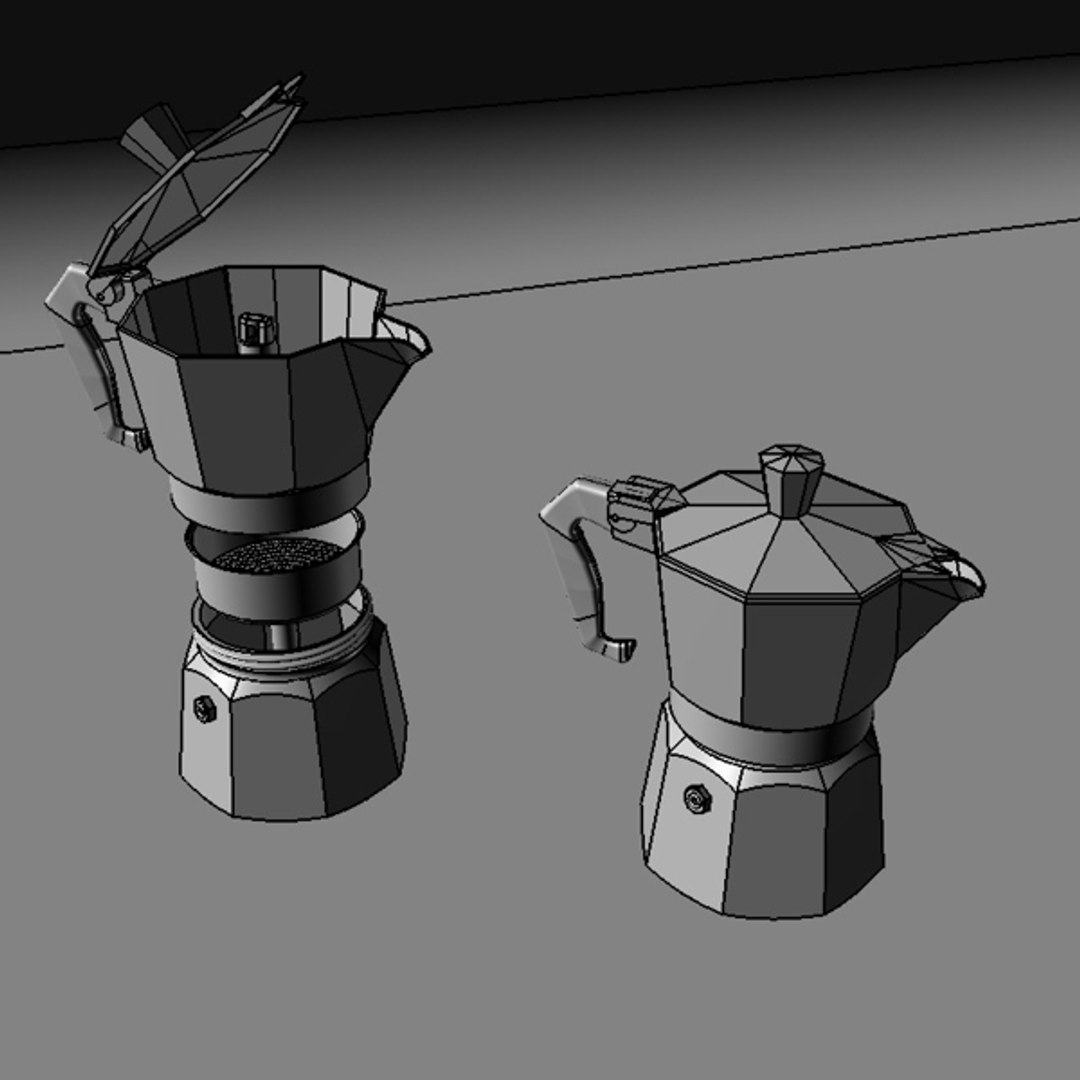 3d Design Moka Bialetti