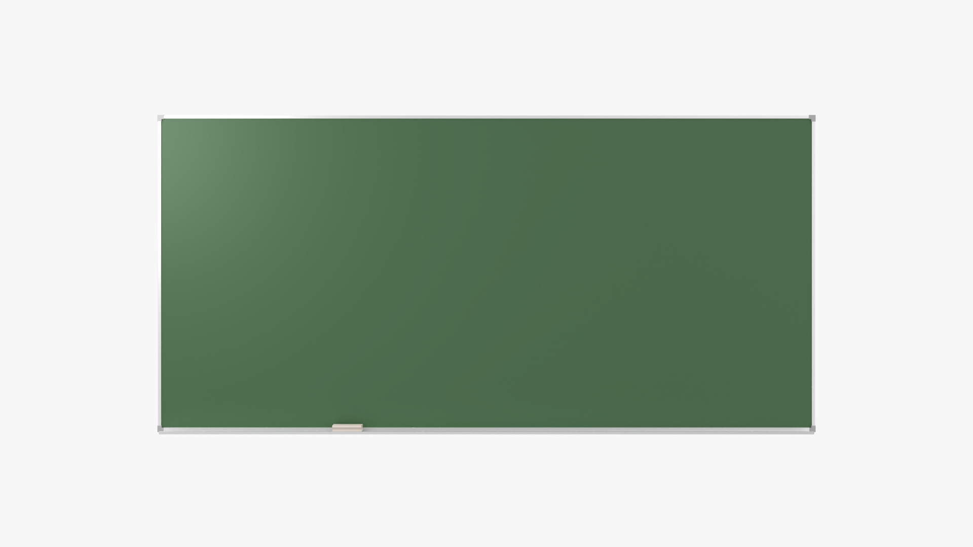 Chalkboard Modeled 3D Model - TurboSquid 1430304