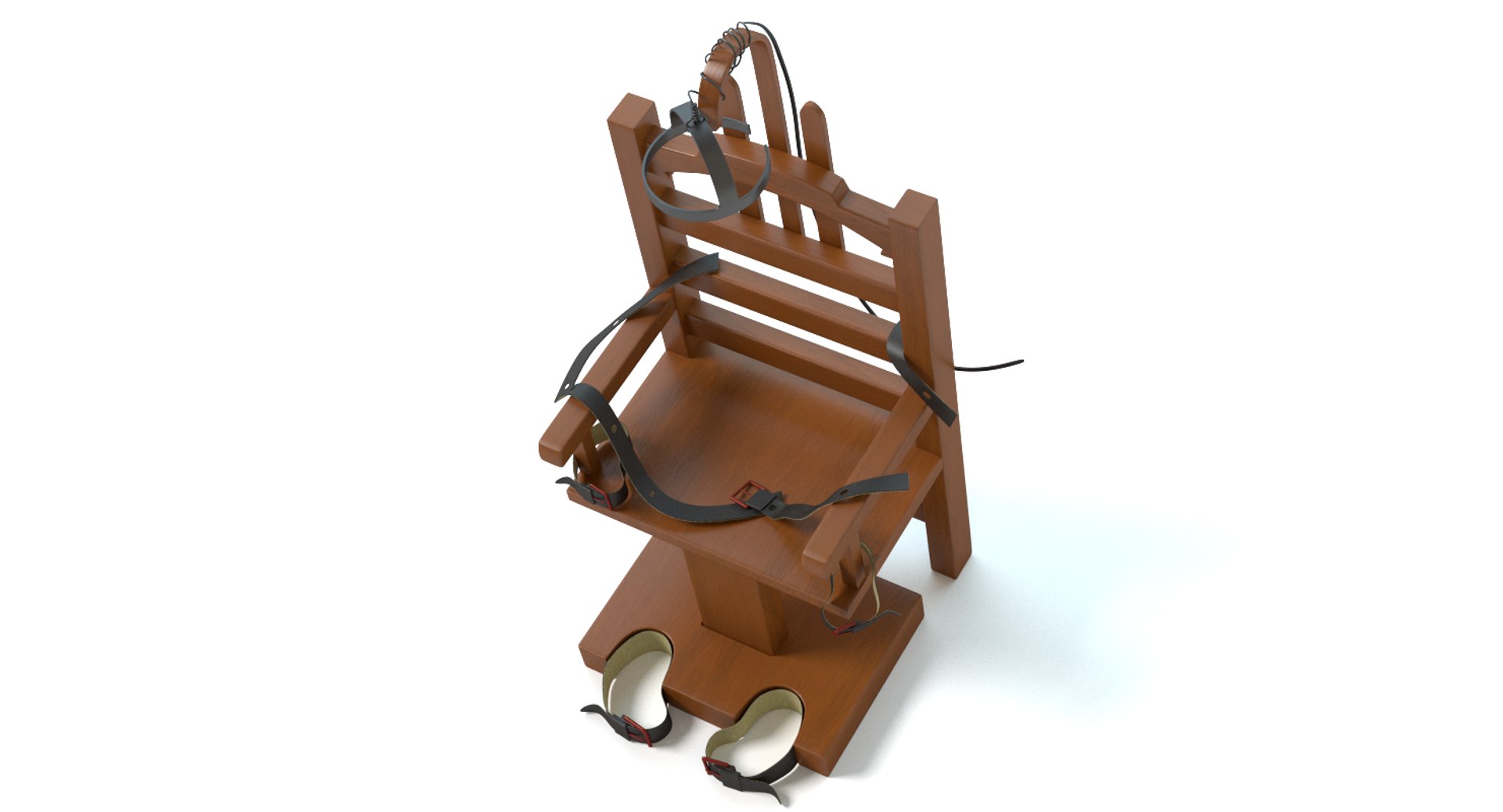3d Electric Chair Model