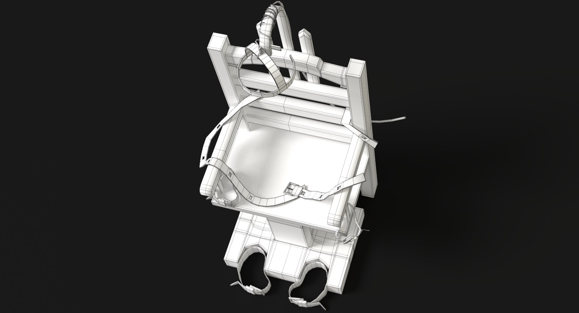 3d Electric Chair Model