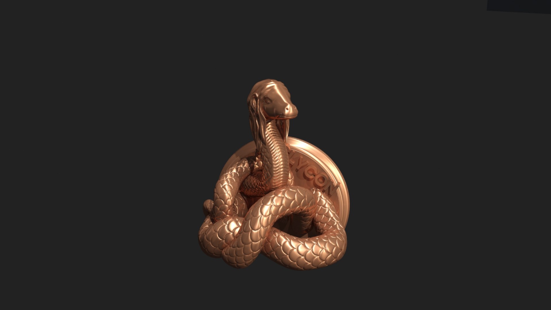 3D GLYKON - MAGNET DECORATIV - TurboSquid 2217831