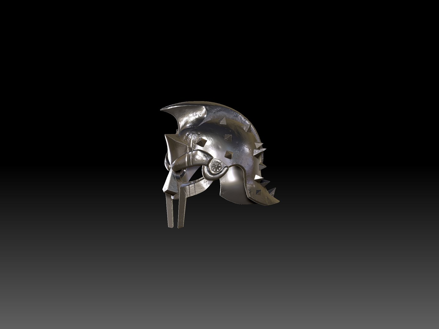 3D MAXIMUS HELMET GLADIATOR model - TurboSquid 2143724