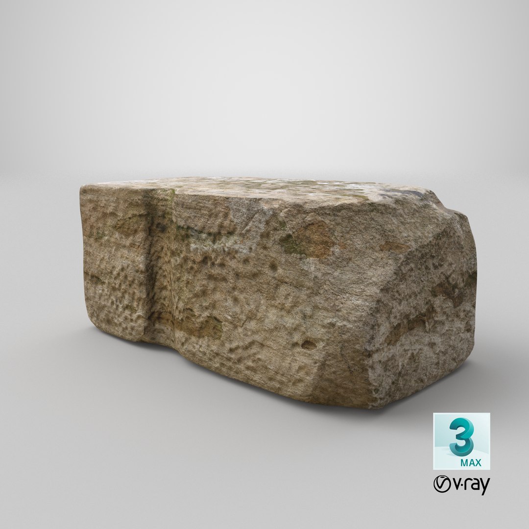 Stone Block 04 3D Model - TurboSquid 2056107