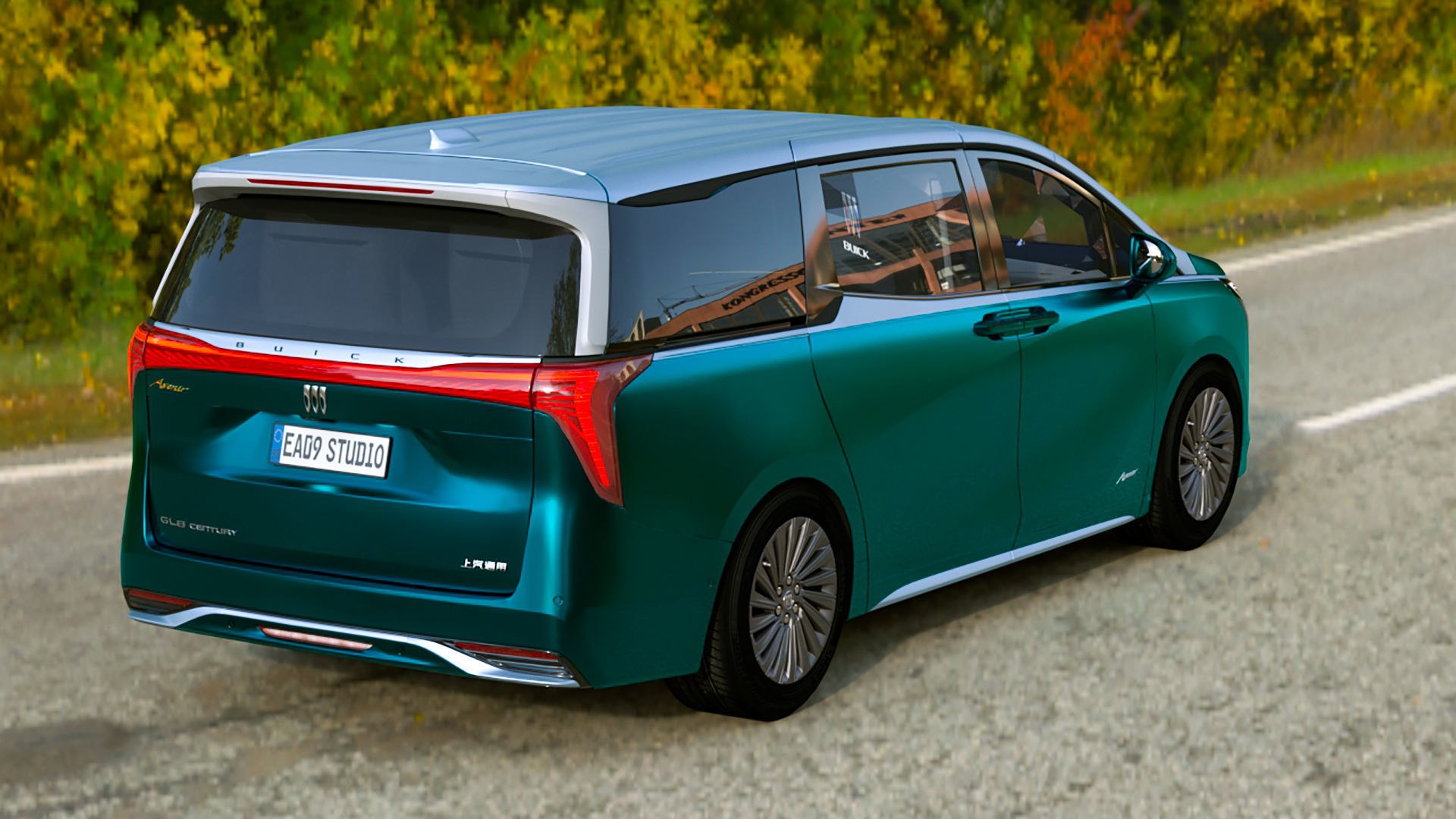 2024 Buick GL8 Century Model - TurboSquid 2350536