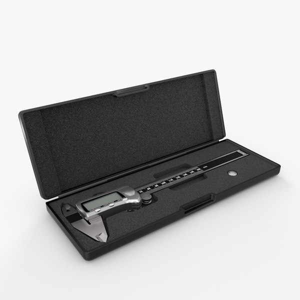 3d digital caliper case measurements