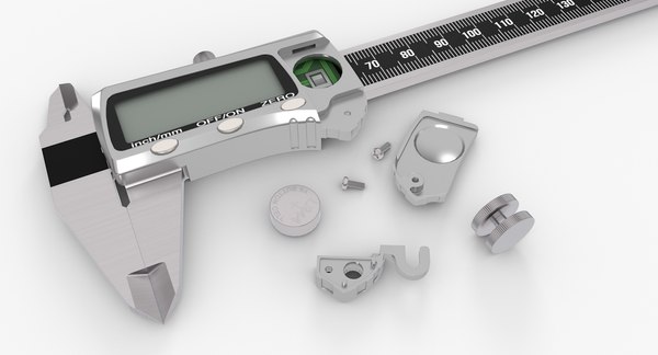 3d digital caliper case measurements
