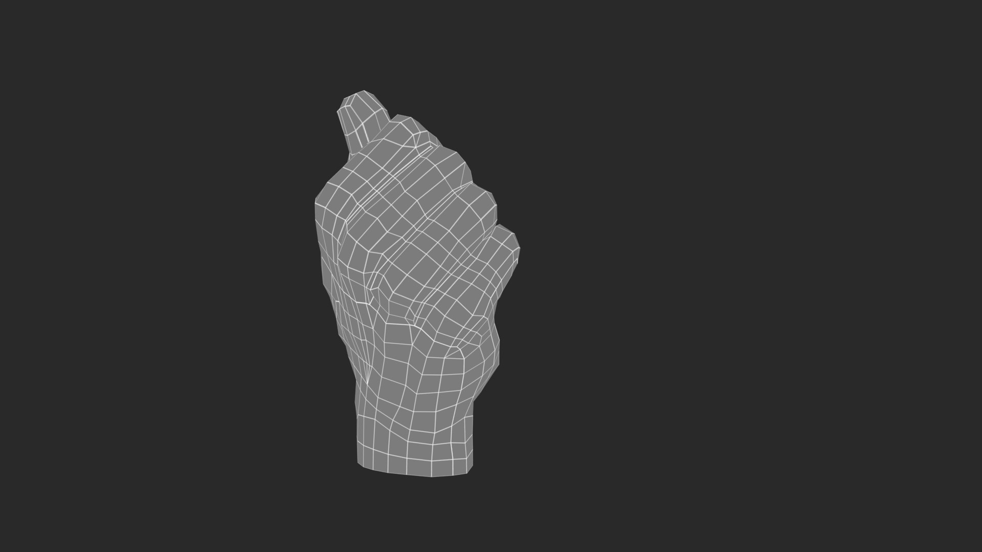 3D Hand Holding Card Model - TurboSquid 1906763