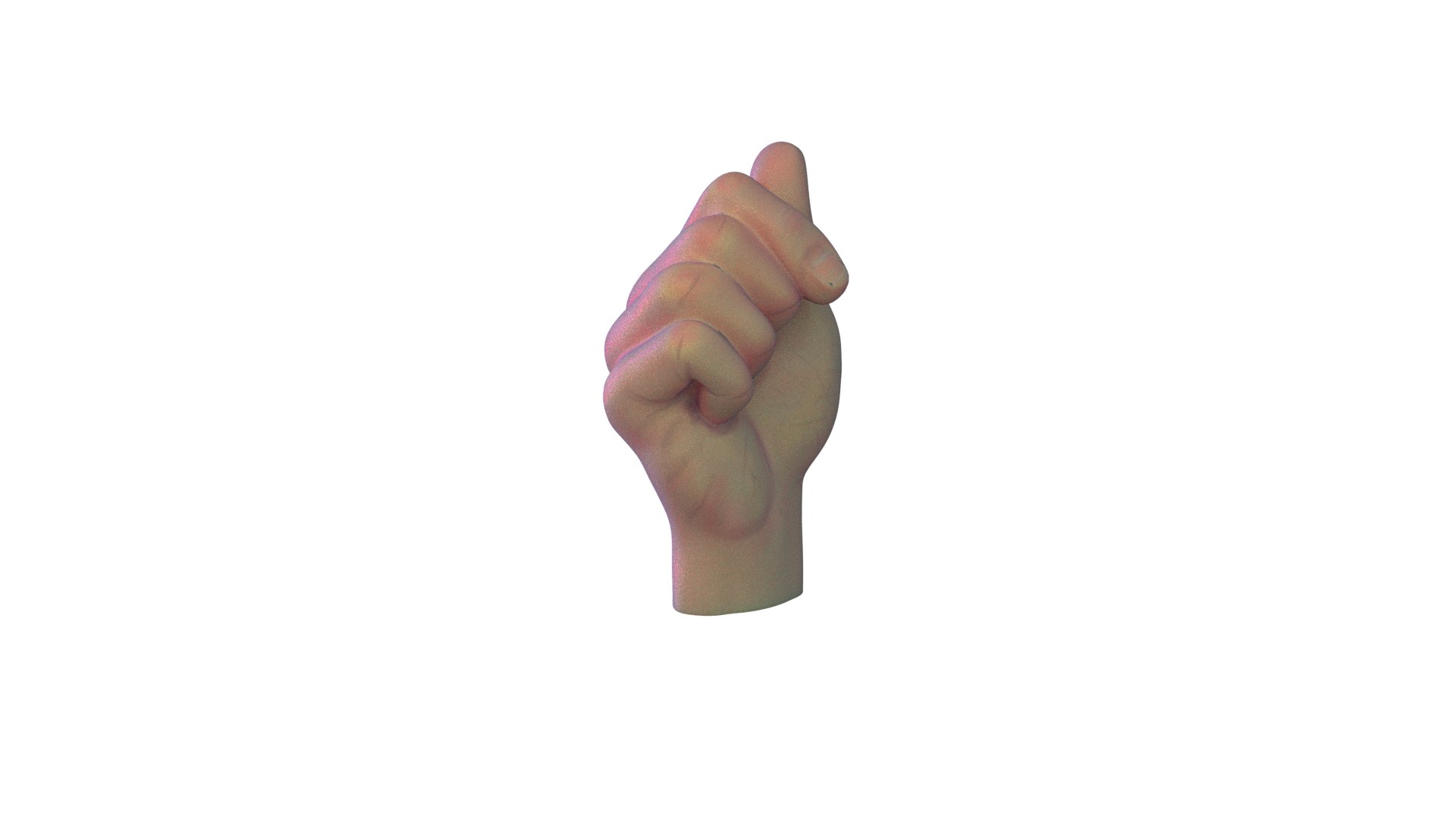 3D Hand Holding Card Model - TurboSquid 1906763