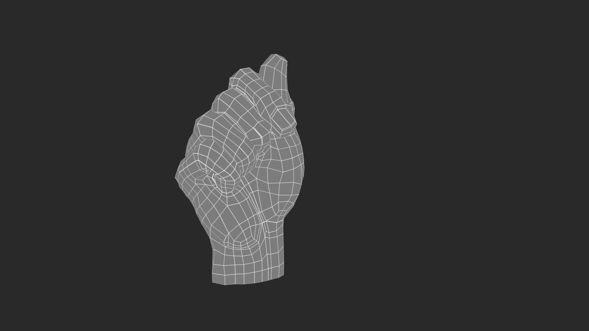 3D Hand Holding Card Model - TurboSquid 1906763