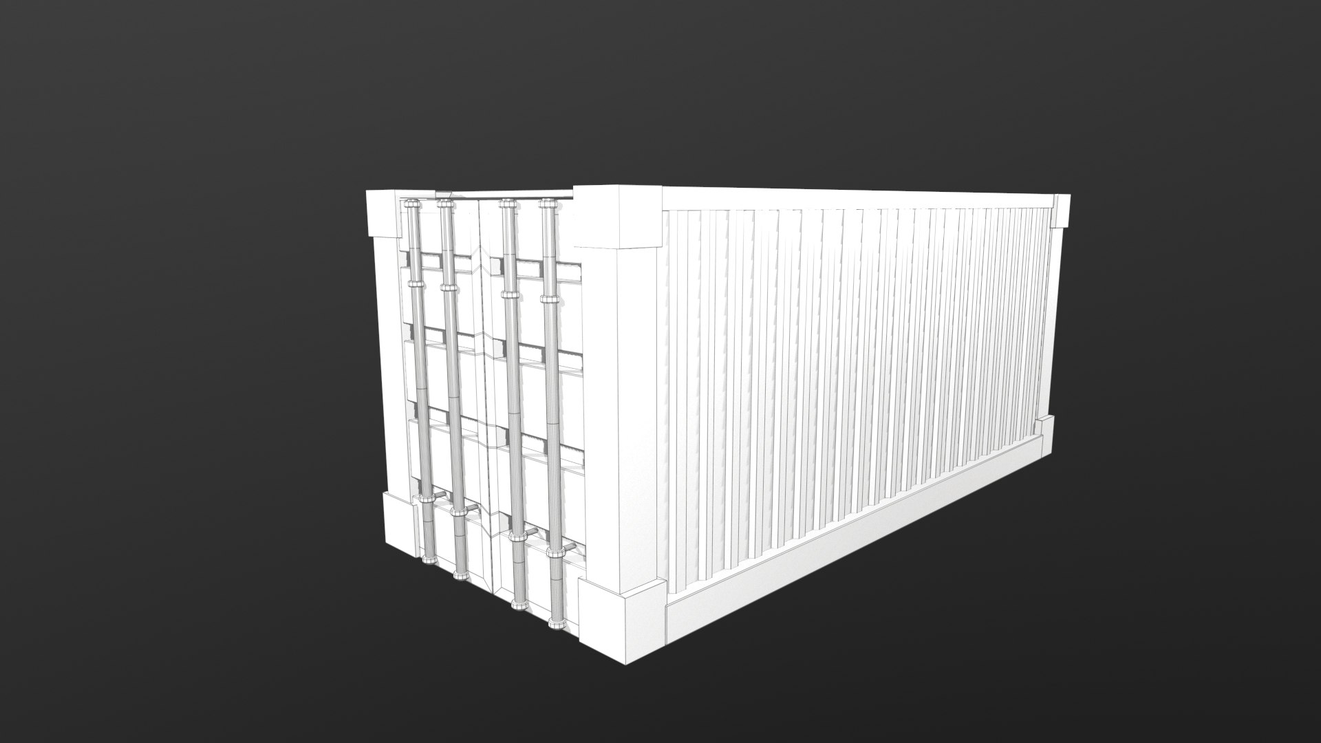 3D Conteiner Model - TurboSquid 2214537
