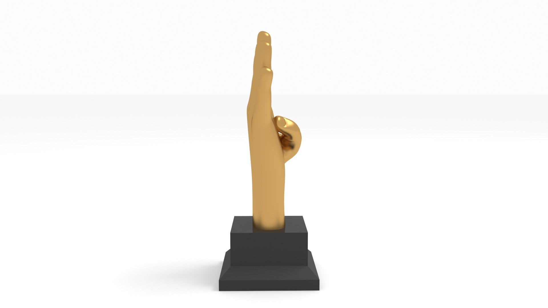 Award Hand 3D Model - TurboSquid 1664541