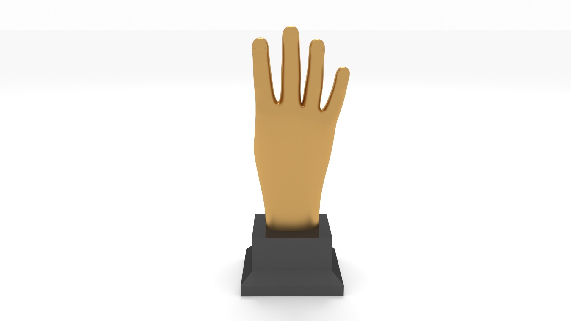 Award Hand 3D Model - TurboSquid 1664541