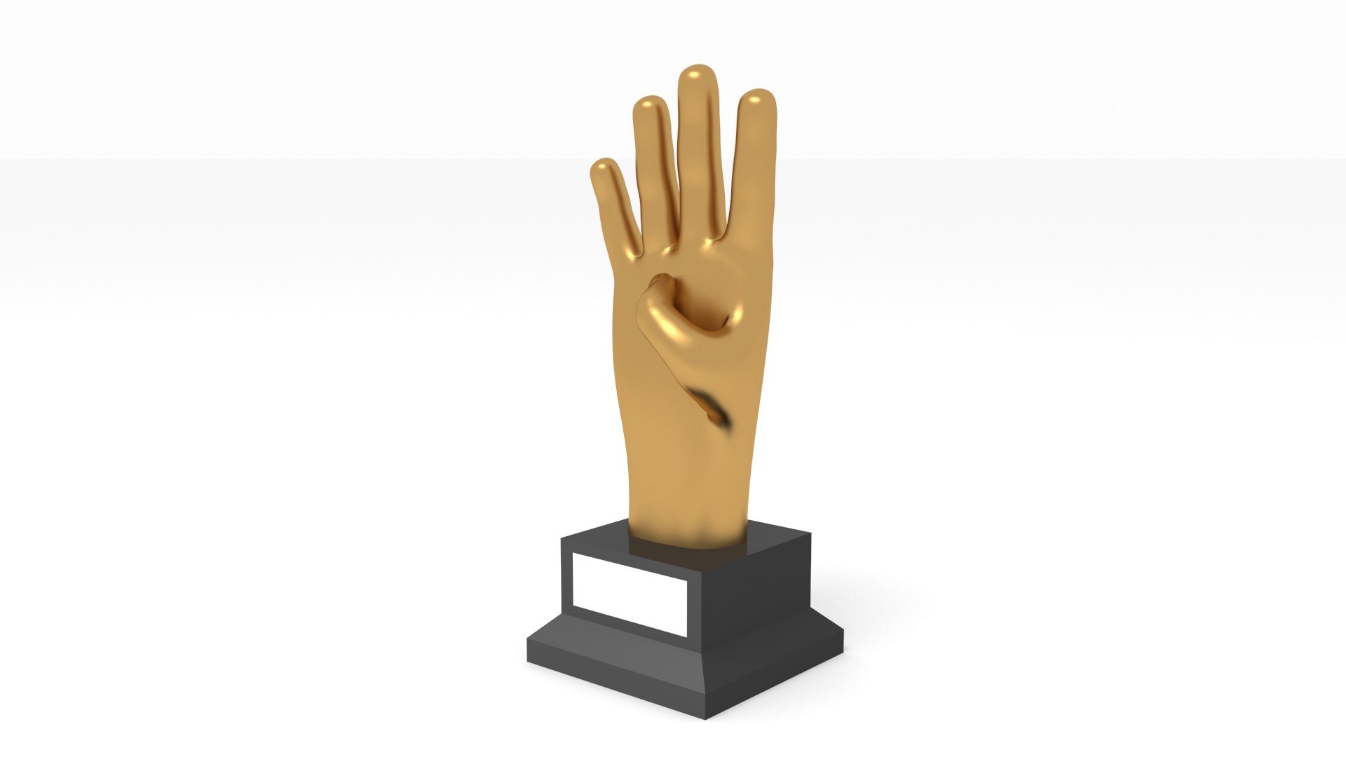 Award Hand 3D Model - TurboSquid 1664541